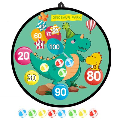 Soft Sticky Ball Dartboard Set Children Target Toys for Kids