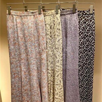 。Early spring Daisy fishtail skirt mid length skirt new pro