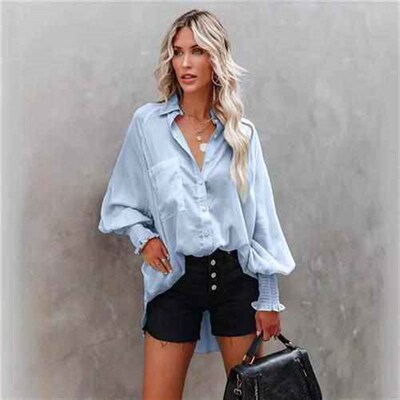 Striped Beach Sleeve Vacation Mid-Length Womens Long