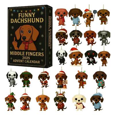 2025 Funny French Bulldog Advent Calendar Hilarious Frenchie