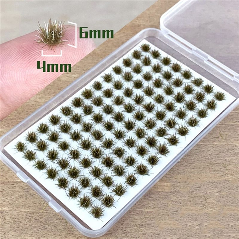 Mini Grass Tuft Artificial Grass Cluster Modeling Static