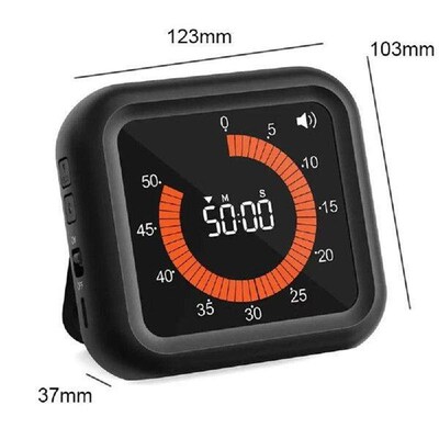 Practical Rechargeable Time Reminder LCD Screen Count and
