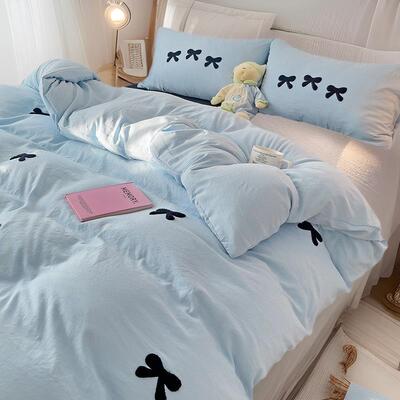 Quilt Bedsheet Bedcovers Duvet Sheets Bed Set Bedding Cover