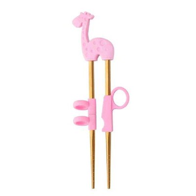 Children Chopsticks For Kids Baby Staniless Steel Cartoon
