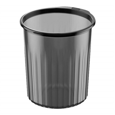 Light luxury gray transparent internet-famous style trash ca