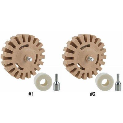 4inch Decal Remover Eraser Wheel with Drill Adapter Rubber