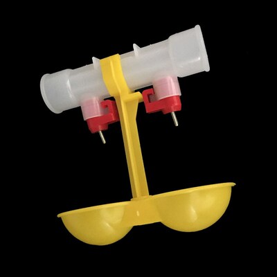 Chicken waterer double nipple drinker mouth Drinking hanging