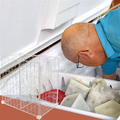 Freezer Divider Rack Bins Chest Organizer Mini Fridge