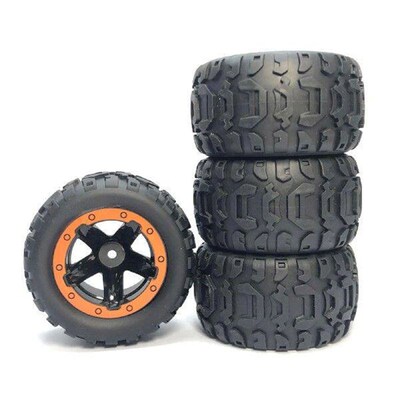 4pcs Rock Crawler Tires Anti Slip Rubber Off-road Vehicle