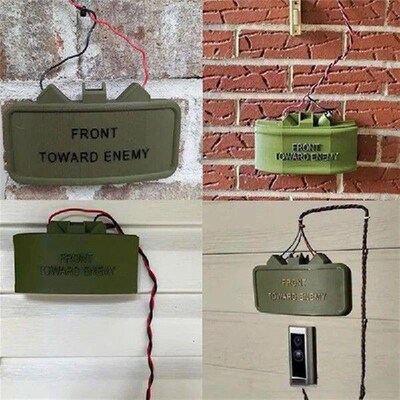 Ring Cam Claymore Mine Doorbell Fake Mine Props Replica