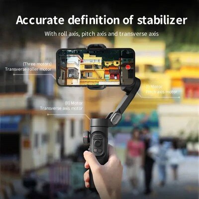 AOCHUAN 3-Axis Handheld Gimbal Stabilizer SmartXE for Smartp