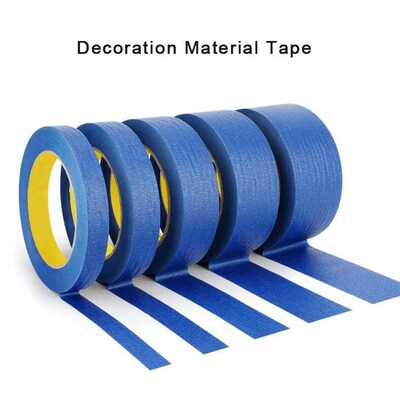 50M Painters Clean Peel Masking Tape Car Decor Sticker Adhes