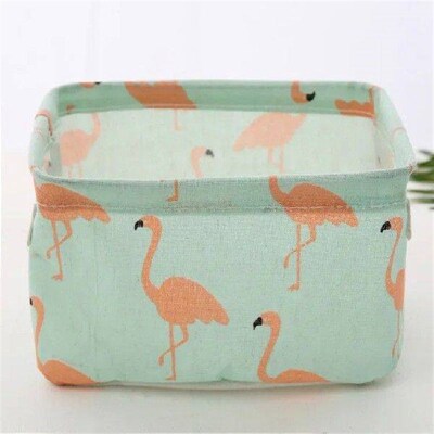Cartoon Desktop Opslag Mand Leuke Flamingo Waterdichte