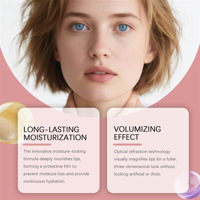 Hydrating Lip Gloss - Moisturizing Lip Oil for Plump, Hydrat