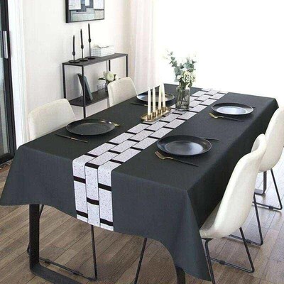 Nordic Simplicity Printing Rectangular Tablecloths For Table