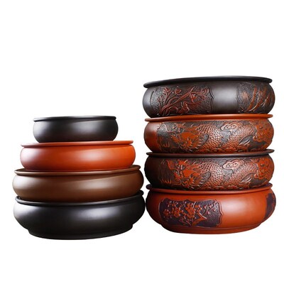 Water Storage Type Zisha Chinese Tea Set Large Tea Tray Cera