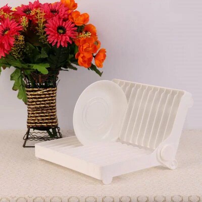 Creative Dish Plate Drain Rack Kitchen Tableware Drying Stor