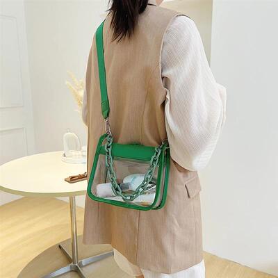 Crossbody Bag Stadium Approved Chain Ladies Tote Bags Fashio