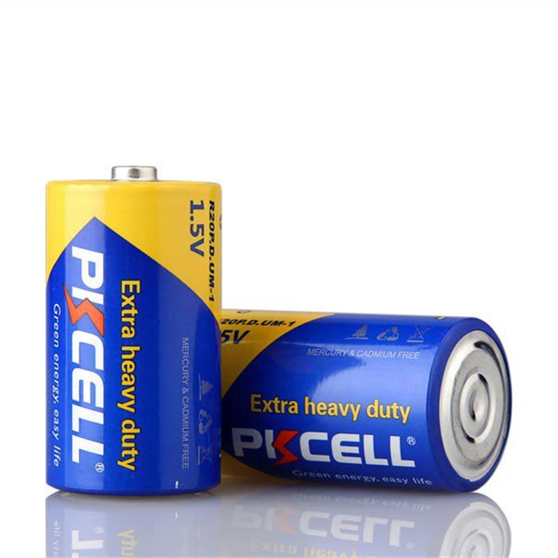 6Pcs R20P Super Heavy Duty D Size Batteries 1.5V 13A UM1 MN