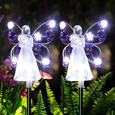 Customizable Sunlight outdoor garden angel lamp