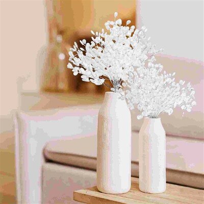50 Stems Wedding Decor Beads Acrylic Branches for Vase