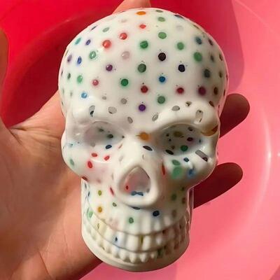 Squishy Skull Pimple Popping Squeeze Toys Creative Venting