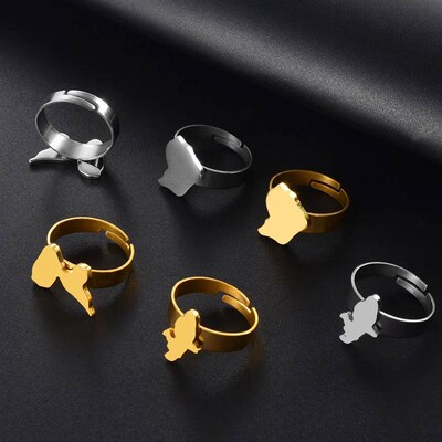 Anniyo French Guiana Guadeloupe Martinique Ring for Women Gi