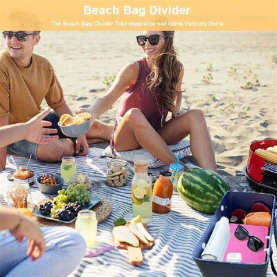 Bag Trim Divider Tray Modern Beach Bag Divider Organizer