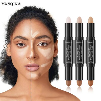 Contour  Duo, Double-Ended Highlight and Shadow Cream, Water