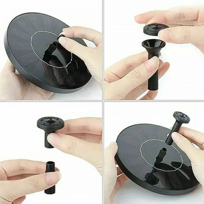 13/16/18cm Floating Solar Panel Pumps for Fountain - Elevate
