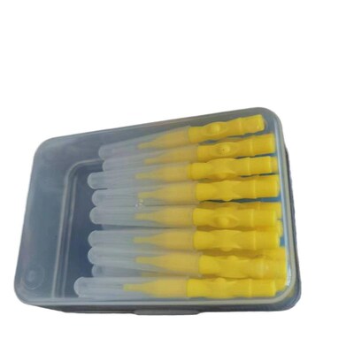 Disposable toothpick interdental brush interdental brush tee