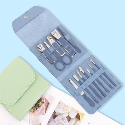 Matcha Green 16Piece Nail Clipper Set Beauty Kit Manicure To