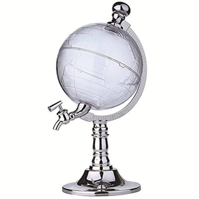 Globe Style Novelty Fill Up Gas Pump Bar Wine Decanter Alco