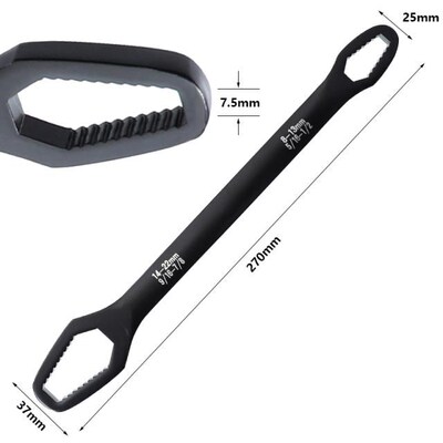 Multifunctional Torx Wrench 8-22mm Double-headed Self-tighte