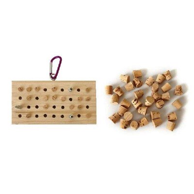 Bird Grinding Toy Parrots Hanging Toy for Small Size Birds