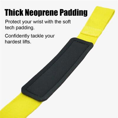 Weight Lifting Wrist Straps Bodybuilding Hand Grip Wrap Gym