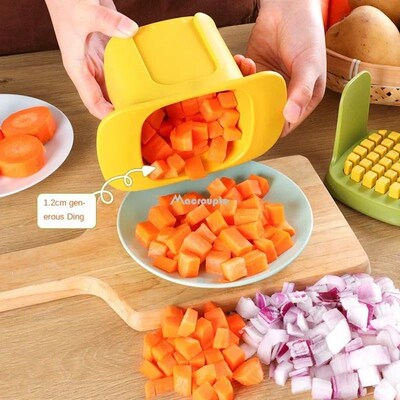 Multifunctional Vegetable Chopper French Fries Cutter Househ