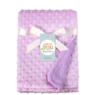 76*102CM Baby Blanket Warm Double Layer Swaddle Wrap Newborn