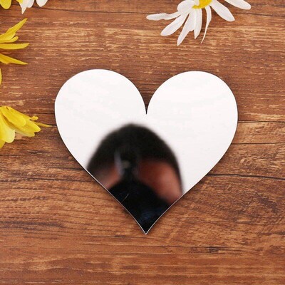 26 English Letters Mirror Wall Stickers 3D Effect Acrylic A