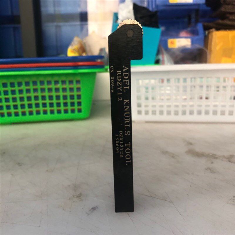 CNC数控车床20MM中心高单轮直纹网纹压花刀柄20*20滚花刀杆20*8*6