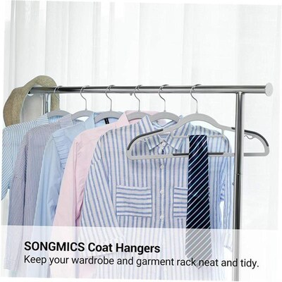 40 Pcs/Lot plastic Clothes Hangers Dress Coats Hanger holder