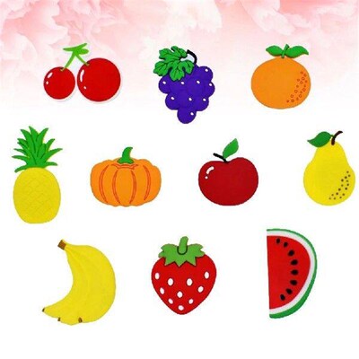 10 Pcs Fridge Magnets Sticker Refrigerator Stickers