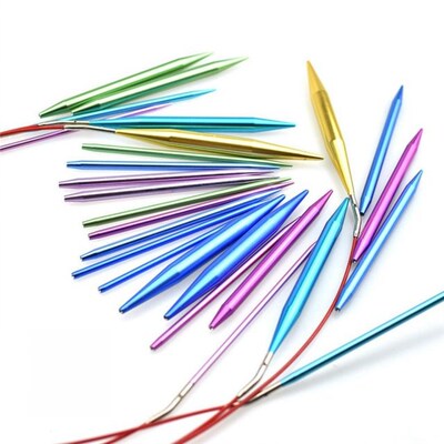 Circular Knitting Needles Set Interchangeable Crochet Needle