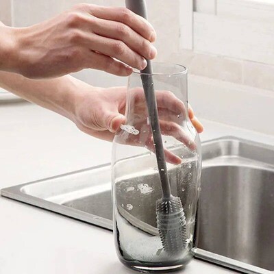 Bottle Brush Insulation Cup Washing No Deadend Long Handled