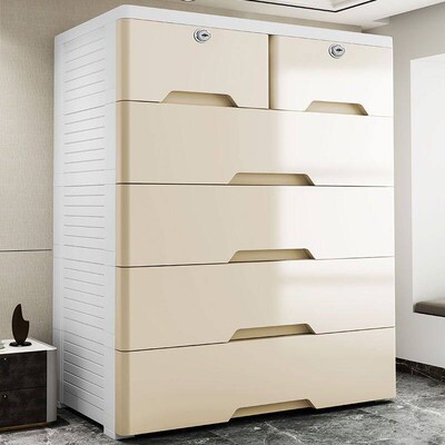 Thickened Drawer Type Storage Cabinet Extra Large 85 Wide Pl