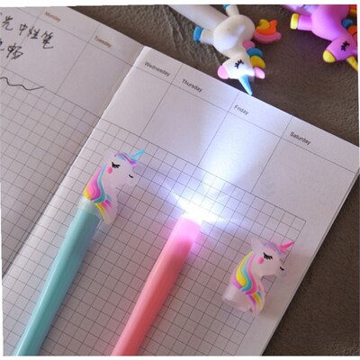 Creative light box 4 pens pen suit entity shop boutiques