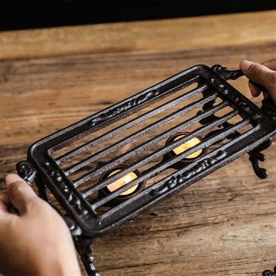 Retro Style Teapot warmer Tealight Stand Heating Holder