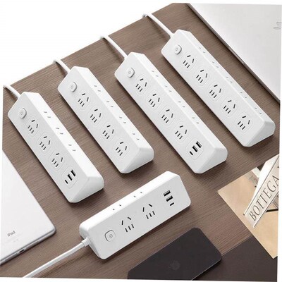 Power cord extension socket Plug wire board with towing Plat