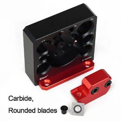 Adjustable Dowel Maker Jig with Carbide Blades Electric