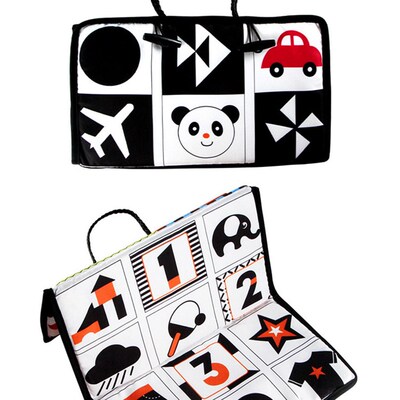Baby Rear Facing Mirror Cloth Book Car Back Seat Rearview Mi